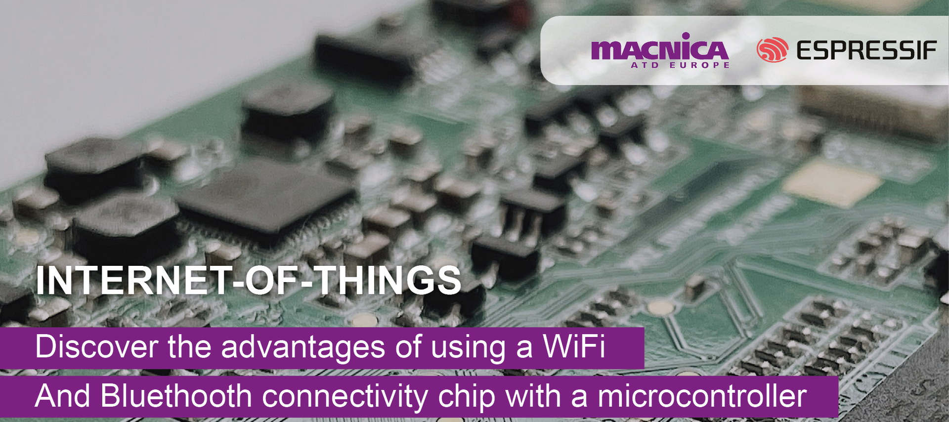 Wi-Fi and Bluetooth connectivity module with microcontroller | Macnica ...